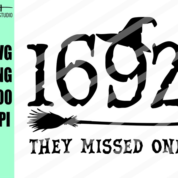 Salem They Missed One Svg - Etsy