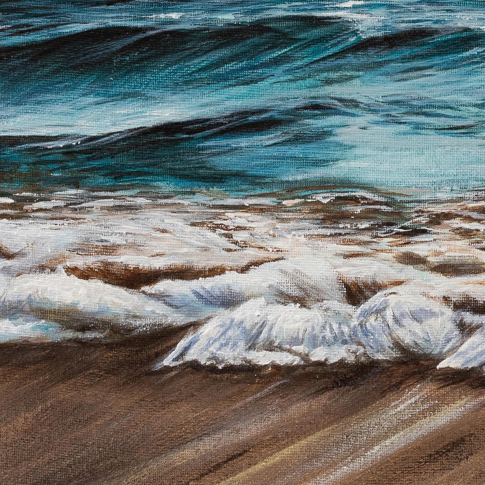 Ocean Blue Beach Print - Etsy