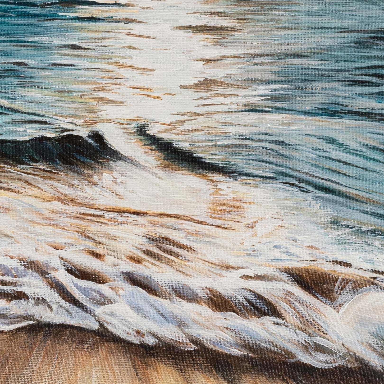 Ocean Blue Beach Print - Etsy