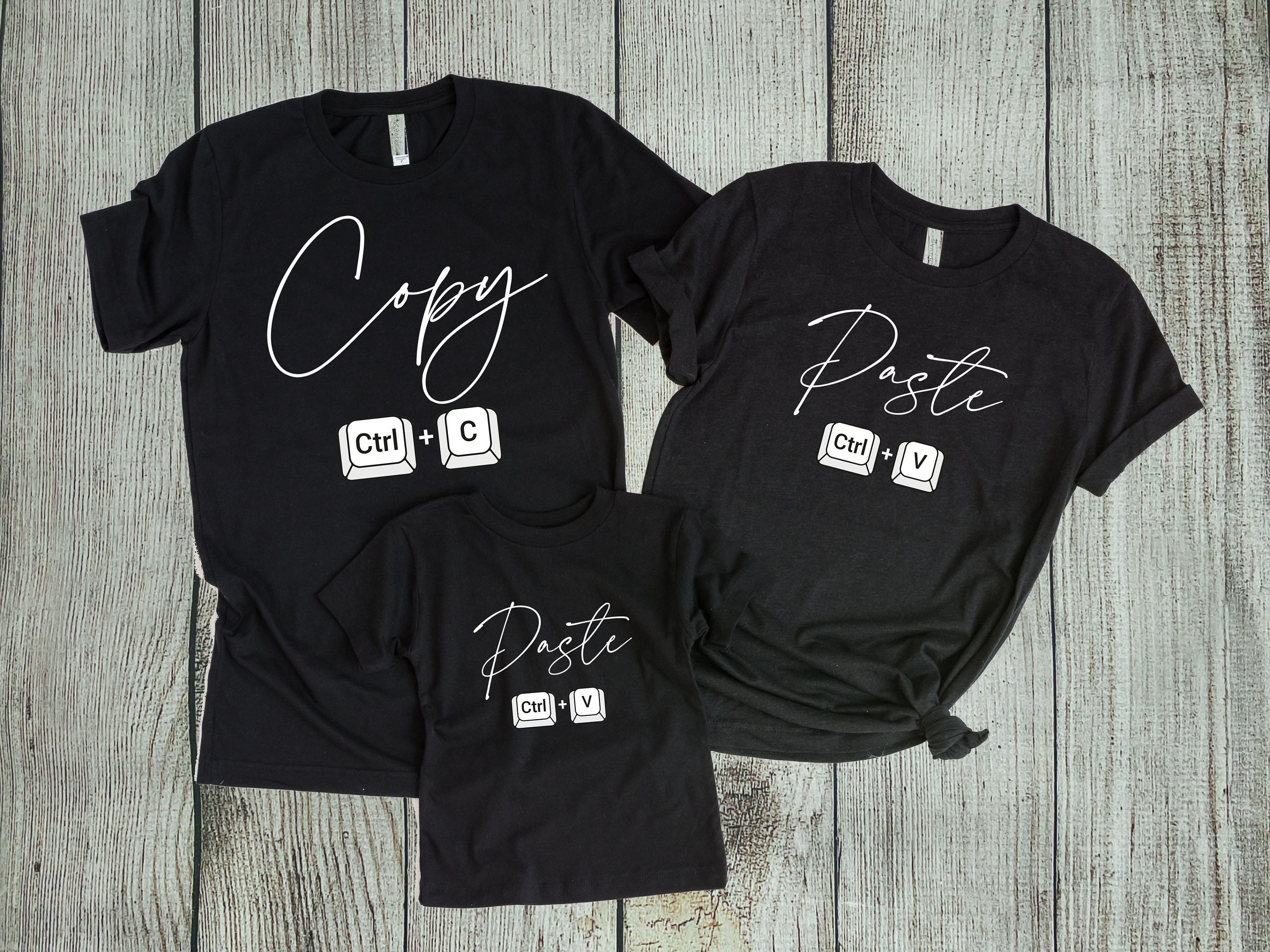 Son Shirt Father Son Copy Paste Shirt Youth Short Sleeve | Etsy