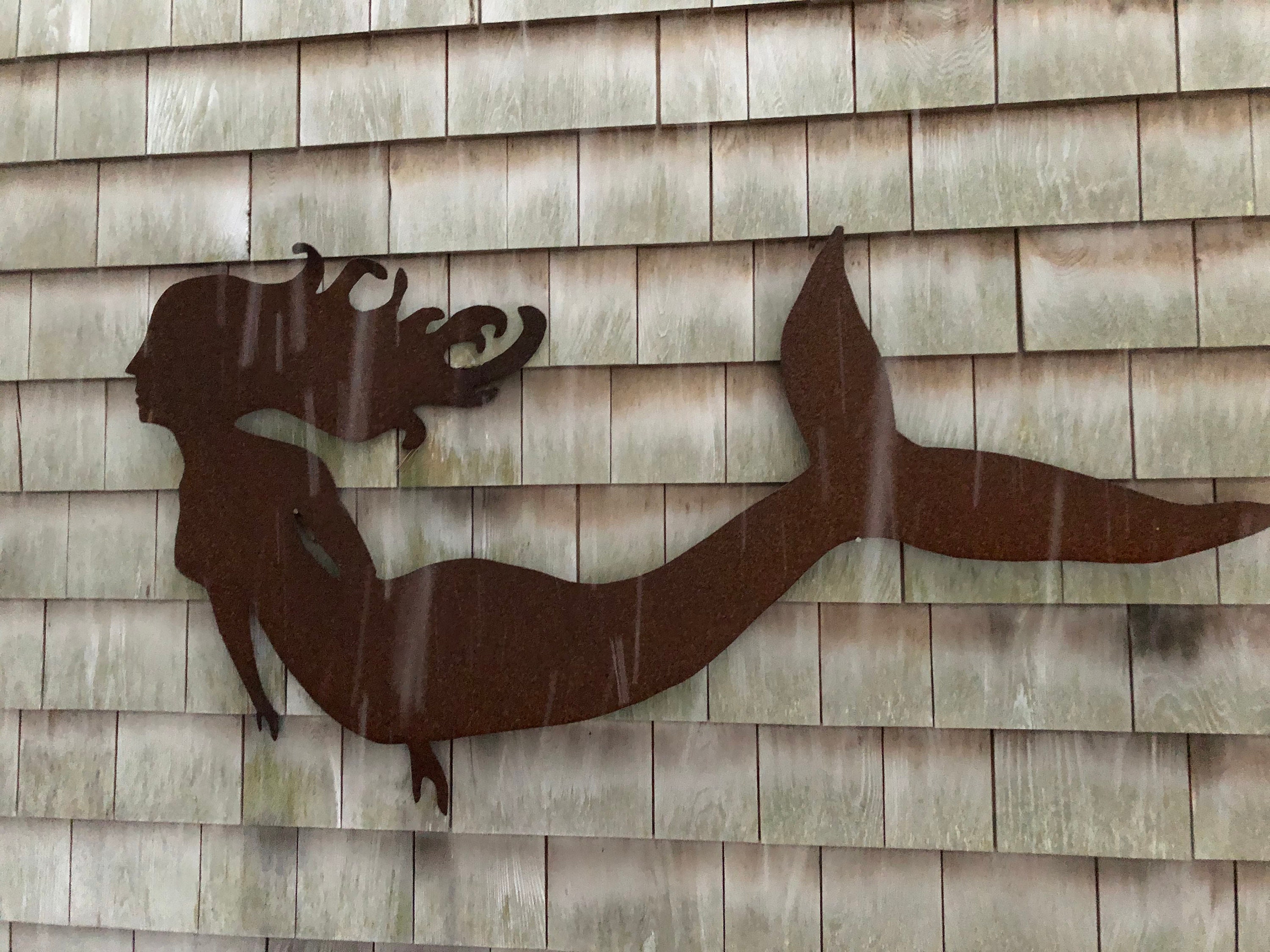 Metal Art Welcome Sign - Mermaid - Coastal Series - Custom Sizes ...