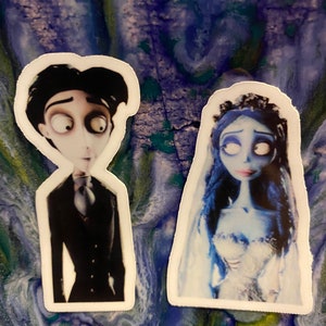 Vinyl Stickers - the Corpse Bride - Victor & Emily - Etsy