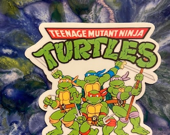Teenage Mutant Ninja Turtles TMNT Sticker turtle Power Waterproof Vinyl ...