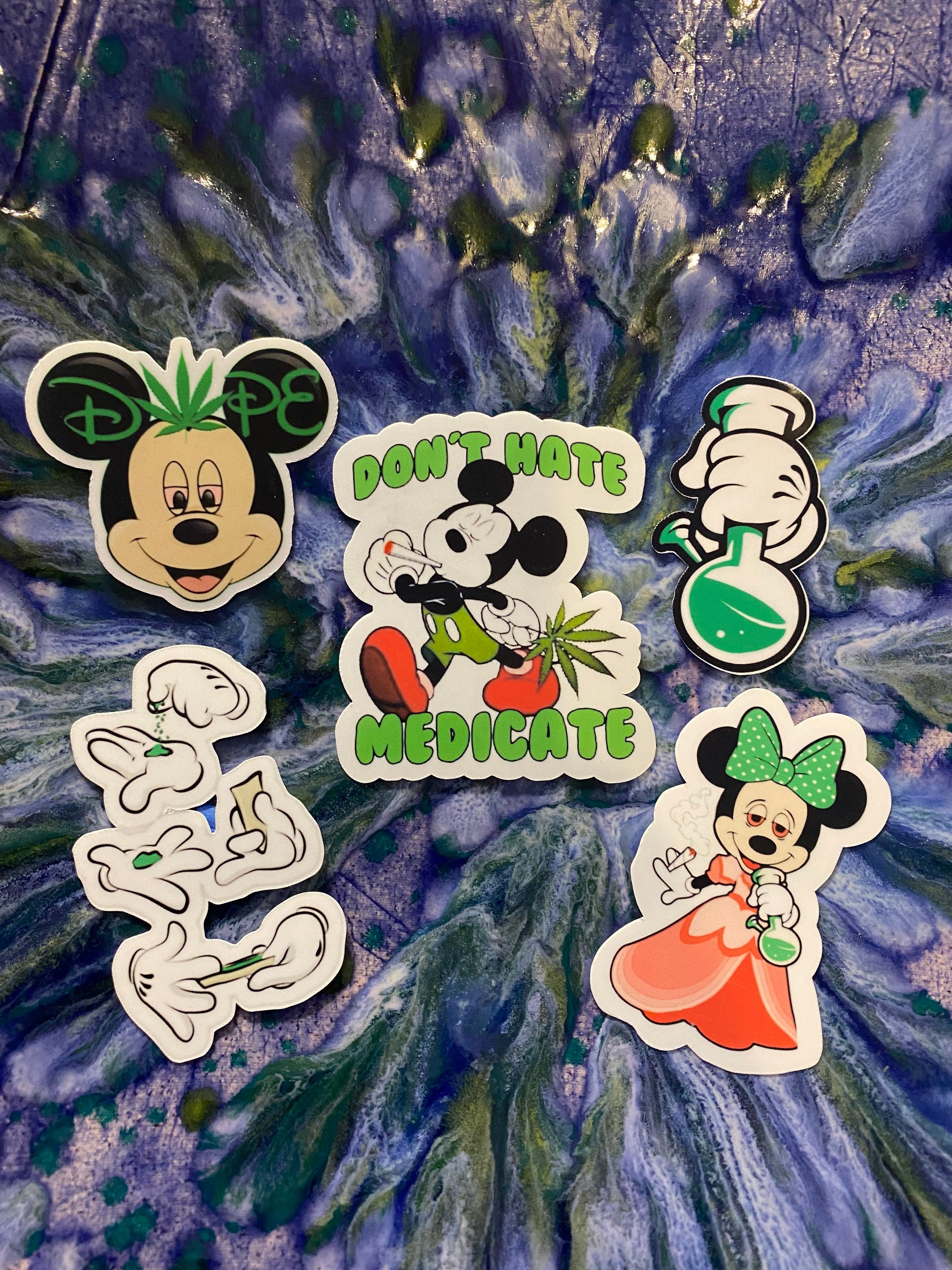 Stoned Disney Characters