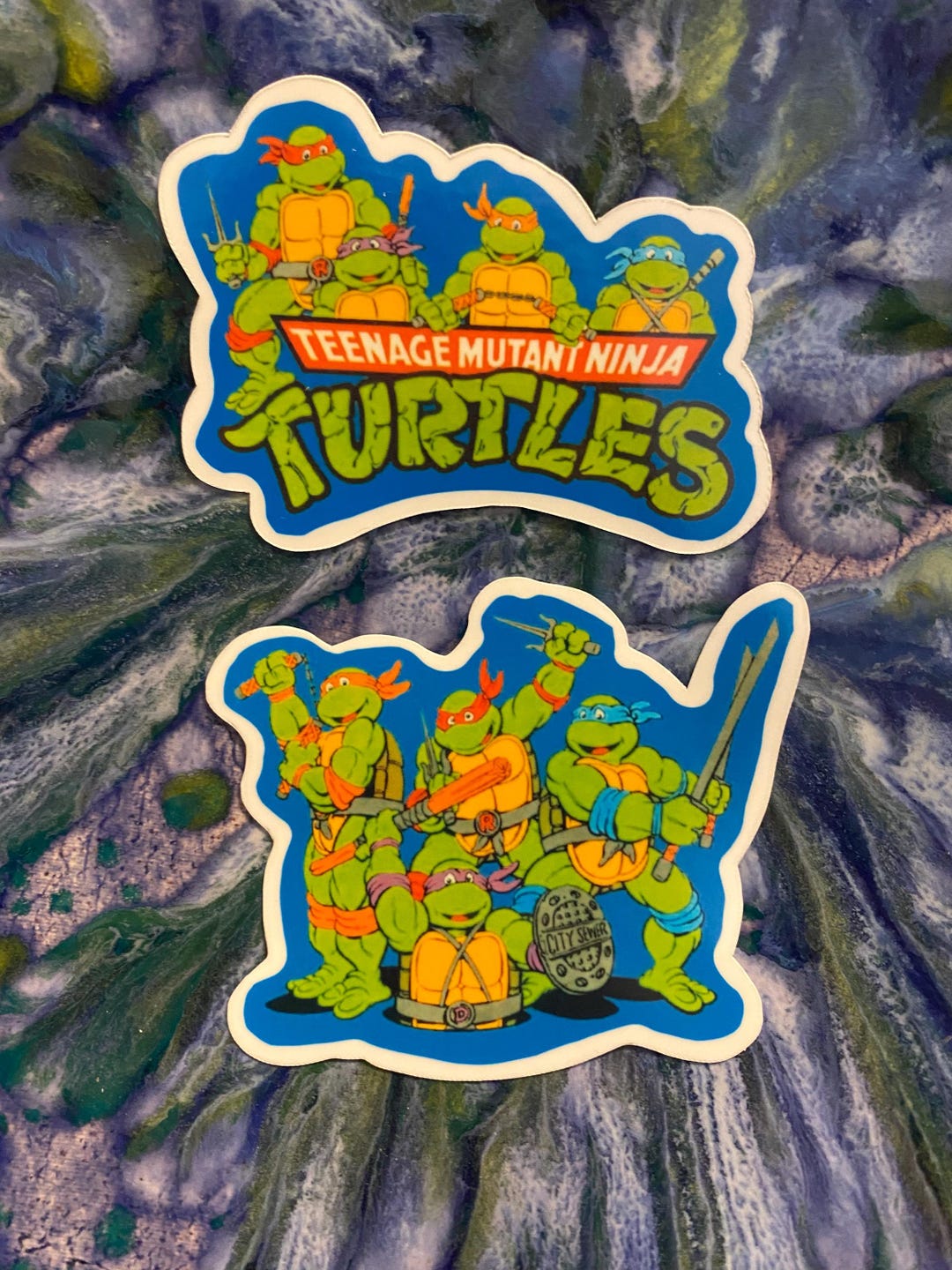 Vinyl Teenage Mutant Ninja Turtles Sticker 1pc Retro, 1990s - Etsy