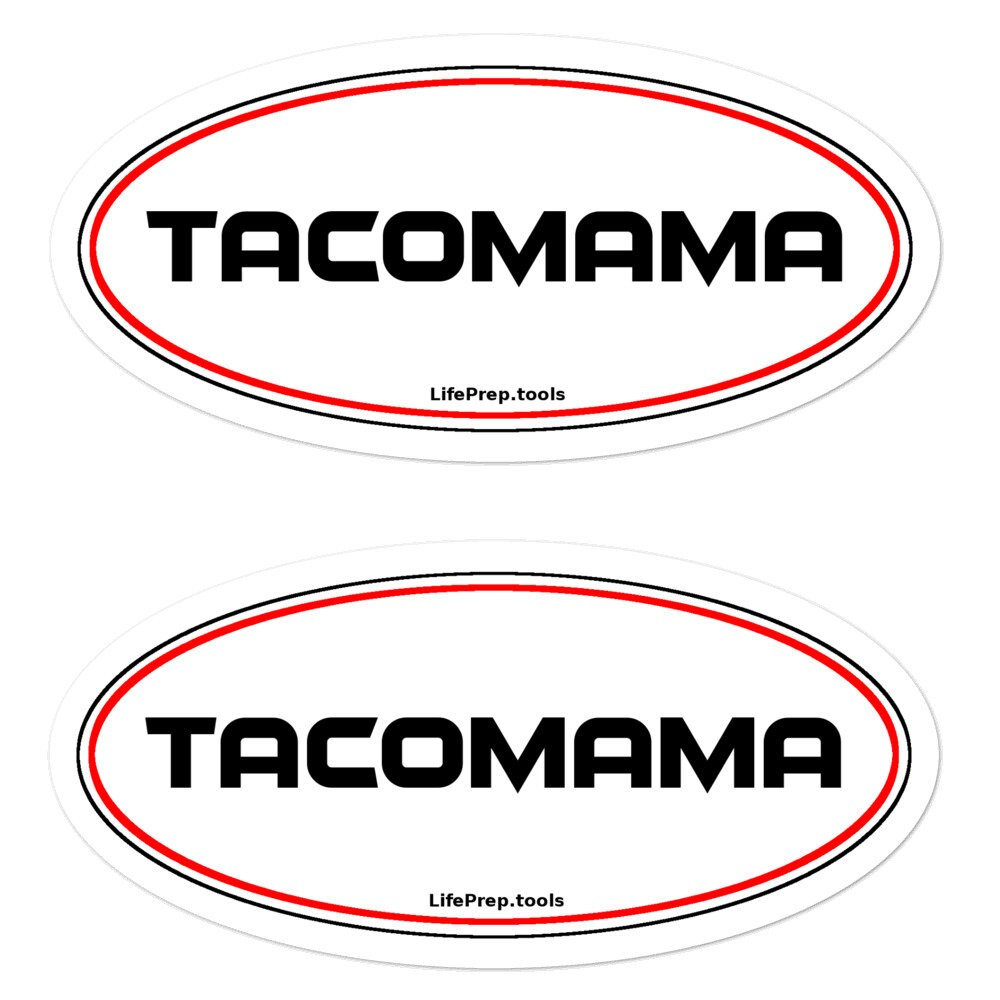 Tacoma Decal, Tacoma Sticker, Tacoma Vinyl Decal, Funny Taco, Funny ...