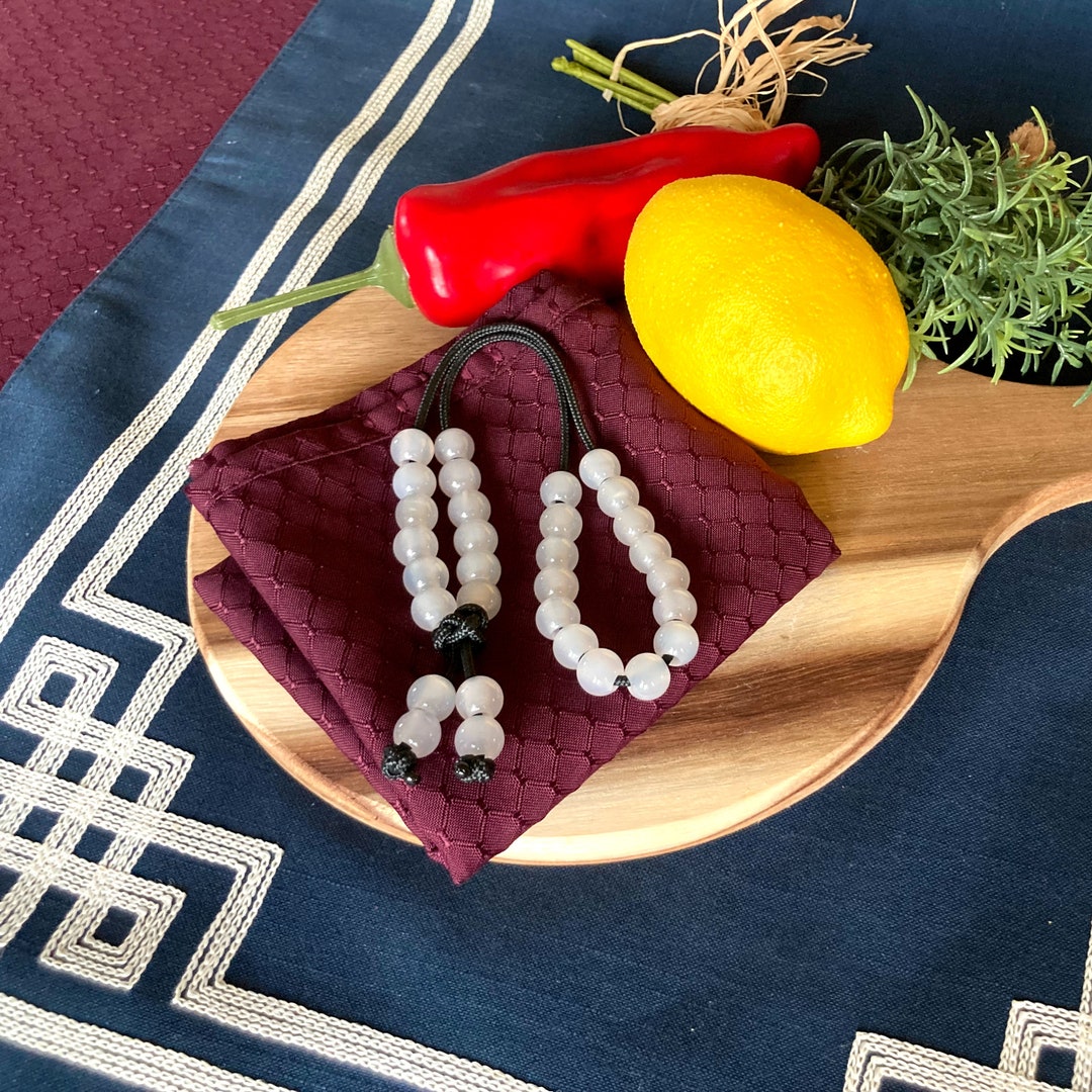 Greek Komboloi, EDC, Skill Toy, Every Day Carry, Seashell Agate, Worry ...