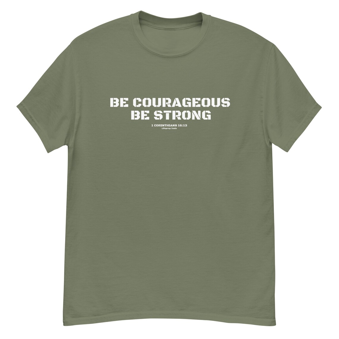 Be Courageous Be Strong, Christian T Shirts Men, Christian Army Shirt ...