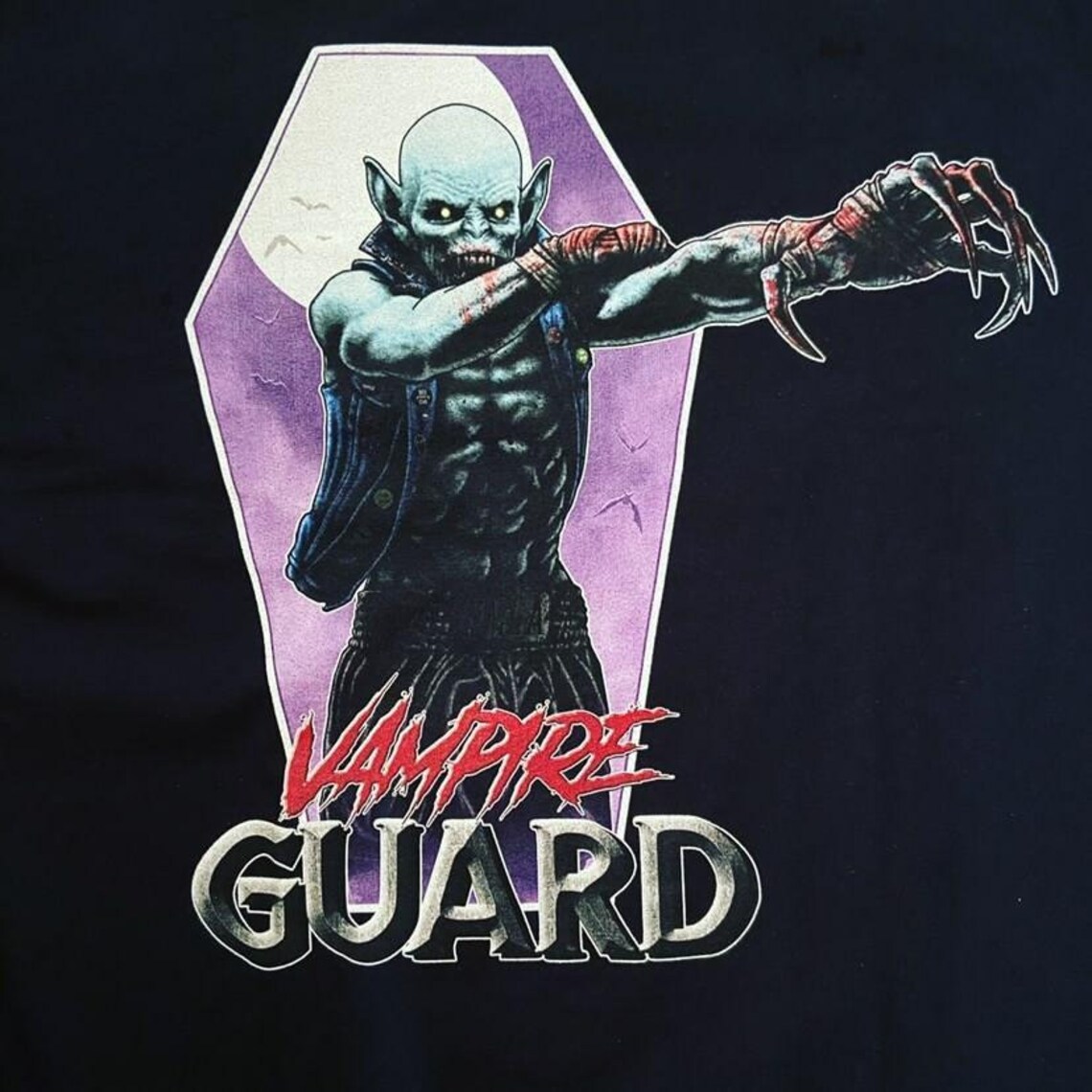 NAK MUAY LA Vampire Guard T-shirt - Etsy