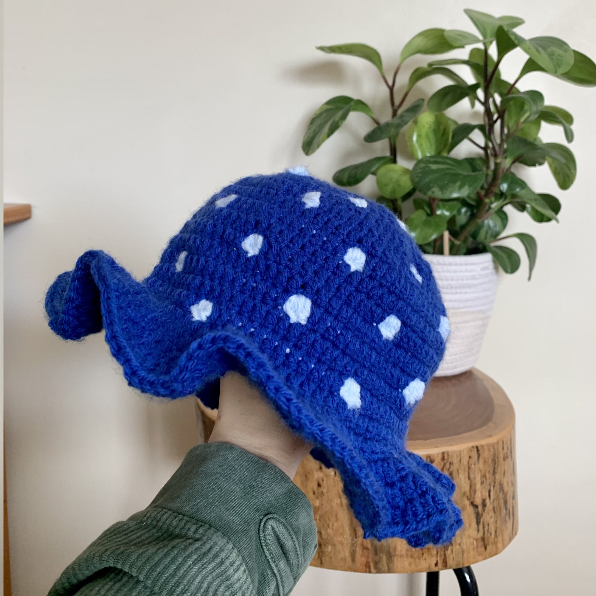 Blueberry Muffin Crochet Bucket Hat PATTERN ONLY - Strawberry Shortcake ...