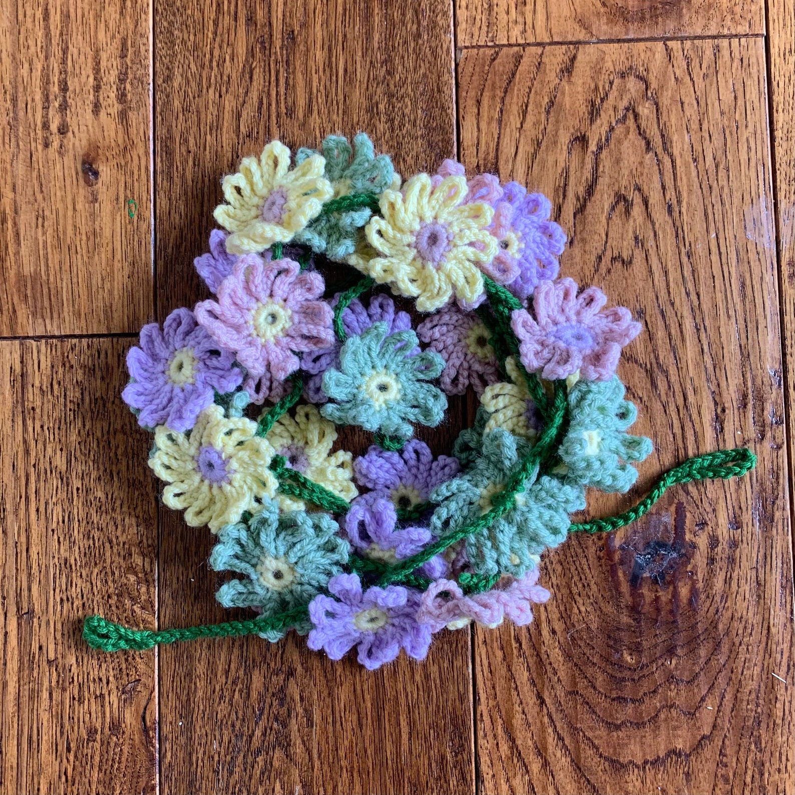 Crochet Flower Garland PATTERN ONLY - Etsy