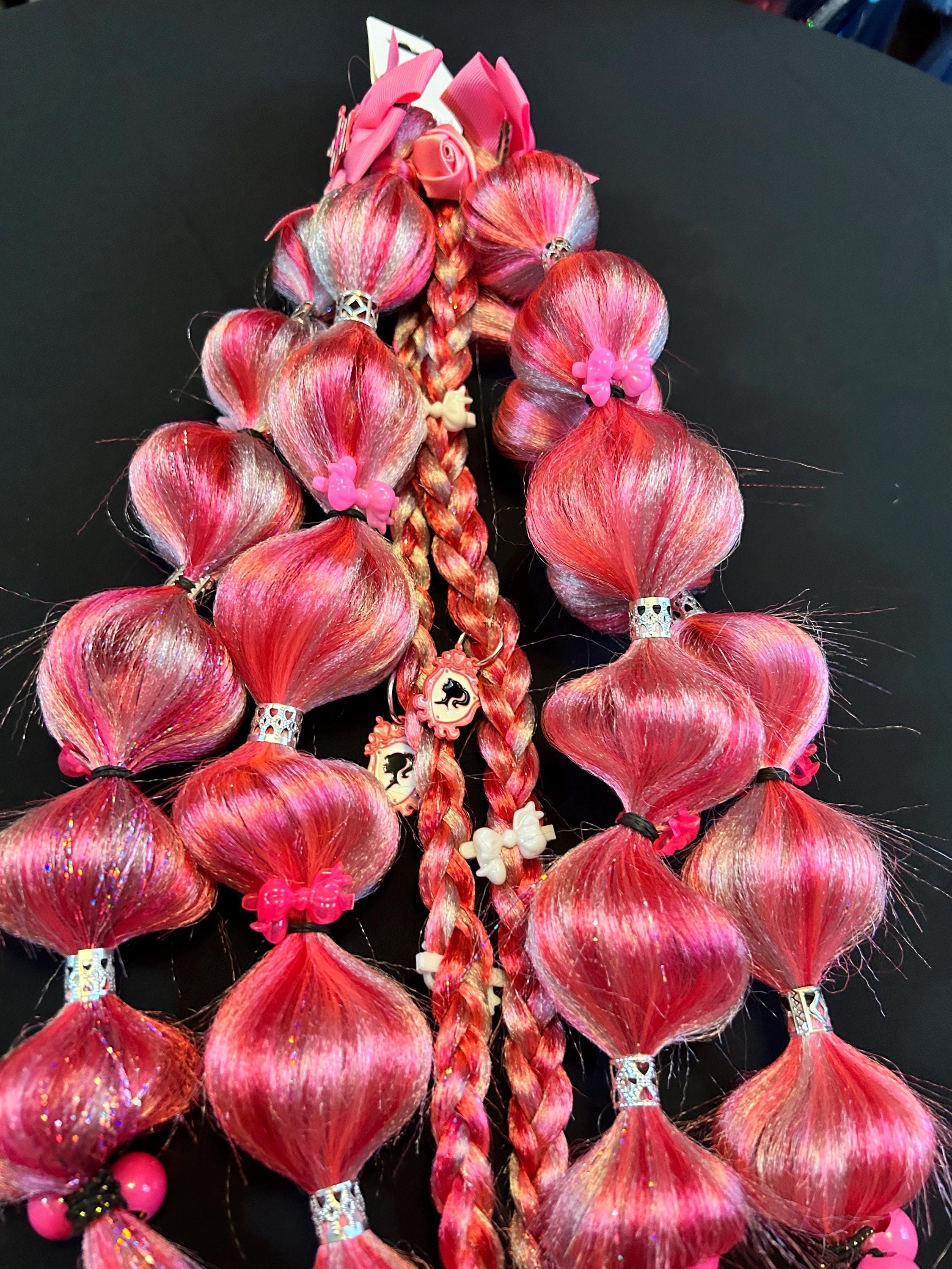 Barbie Bubble Braids Hair Extensions Ponytails Halloween Party Hair - Etsy