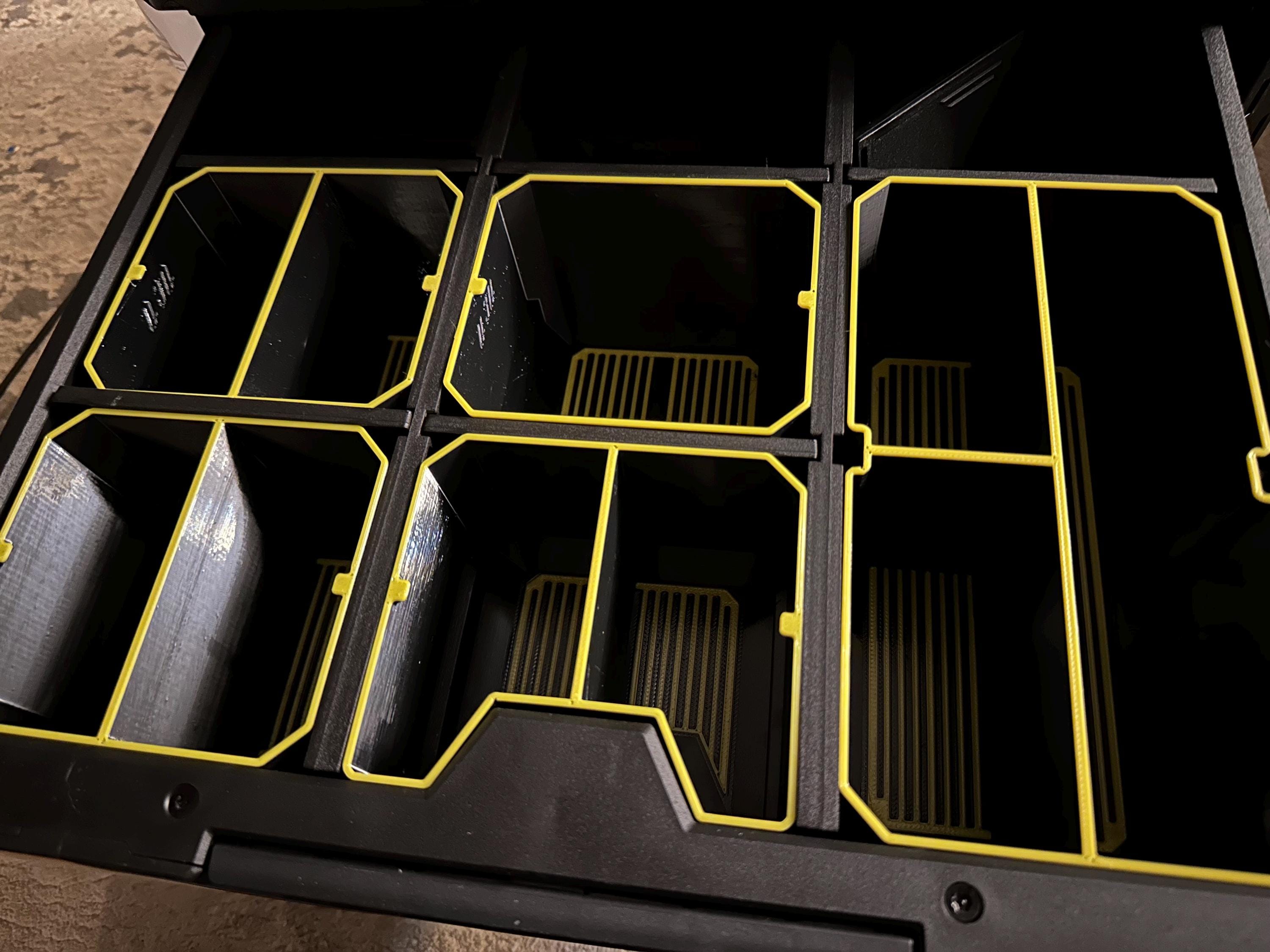 Stackteck Toughbuilt 3 Drawer Bin Organizers - Etsy