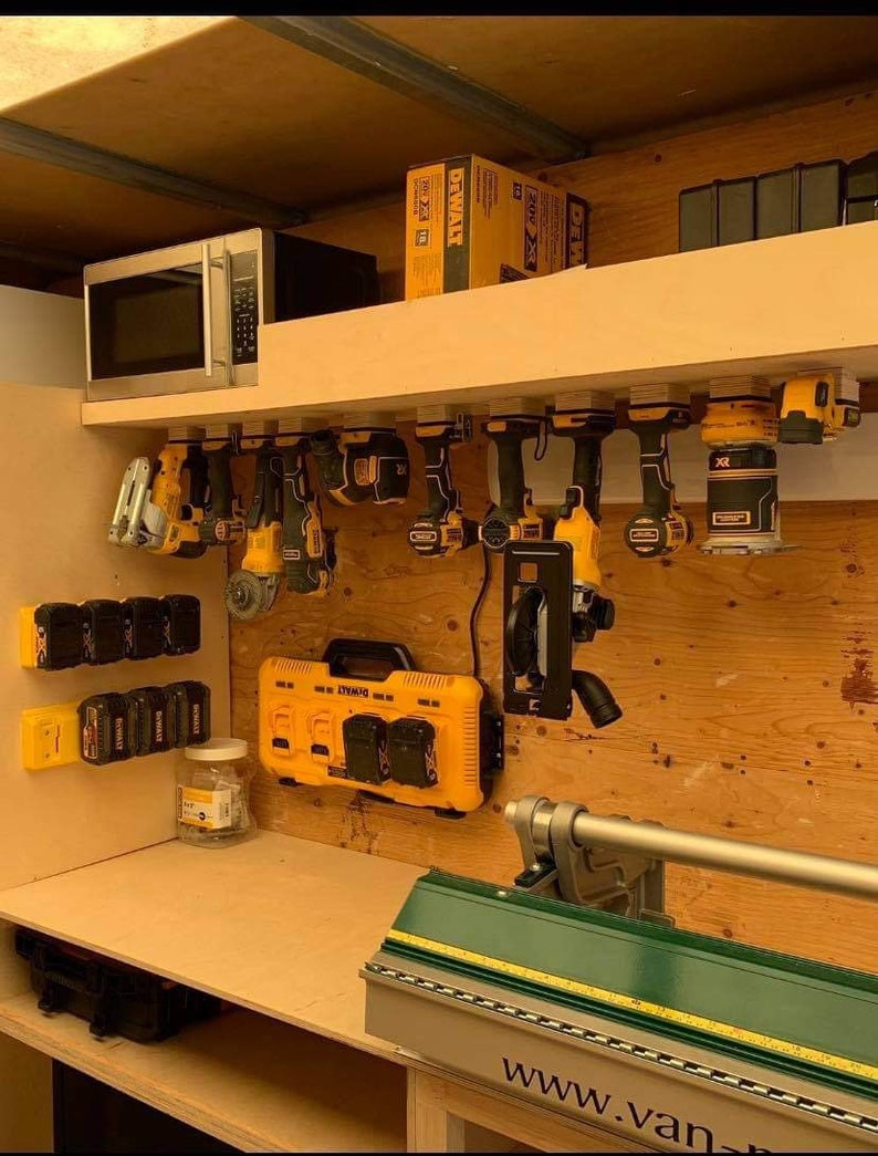 Dewalt 20V Tool Hanger - Etsy