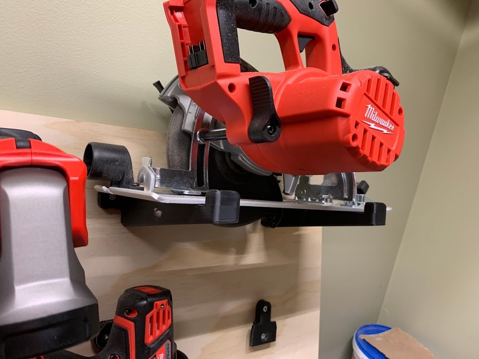 Expanded Circular Saw Rack