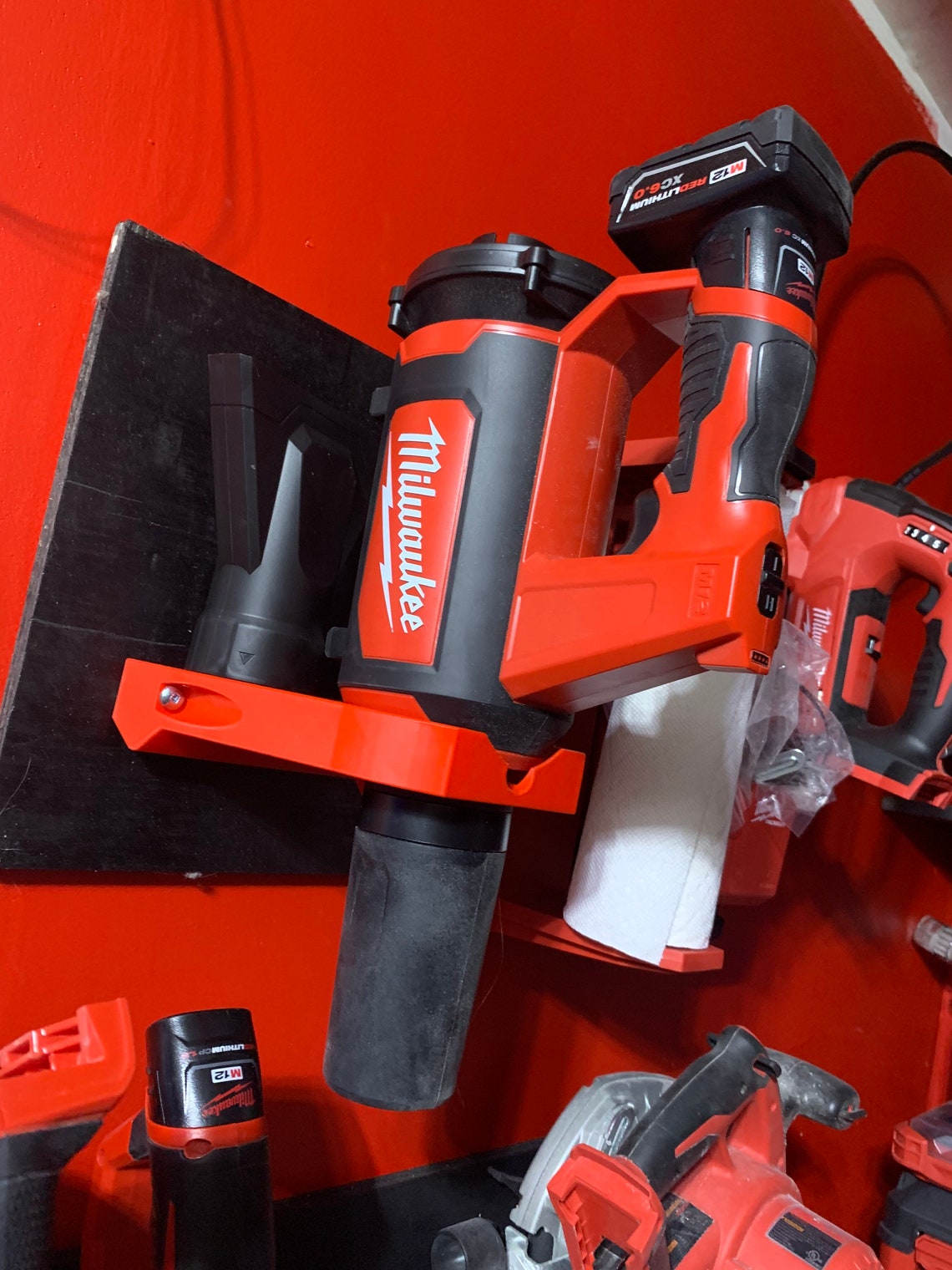 M12 Milwaukee Leaf Blower Wall Mount - Etsy