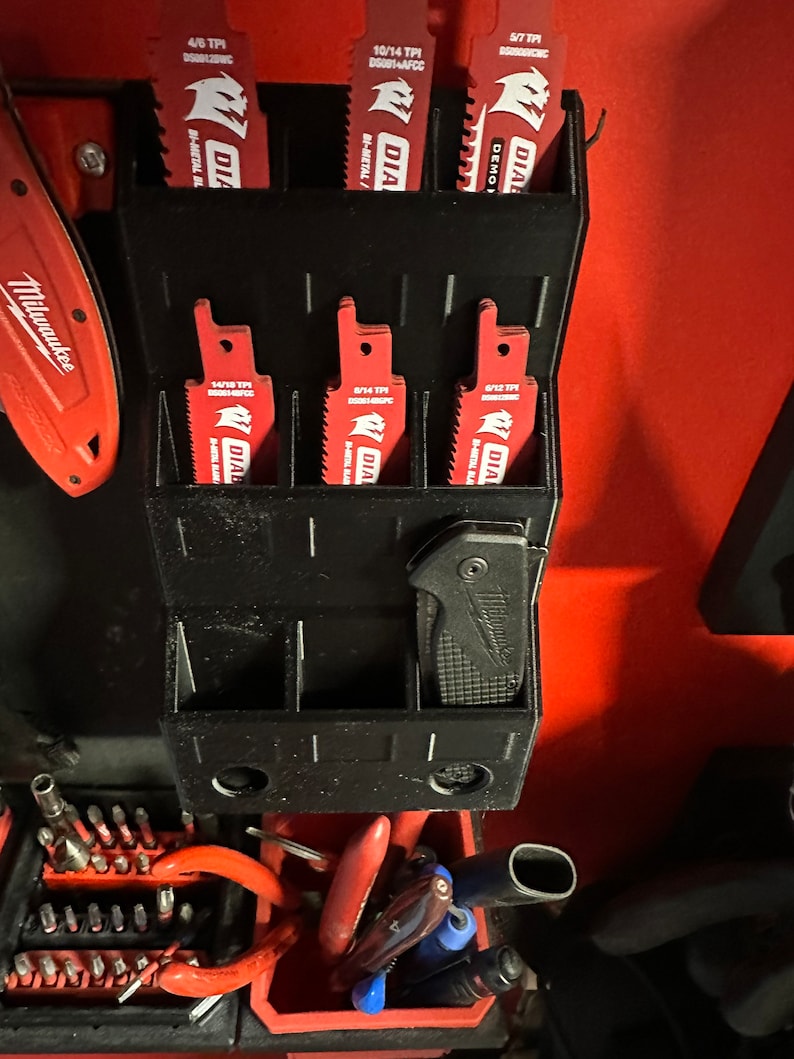 Milwaukee Saw Blade Organizer Wall Mount - Etsy