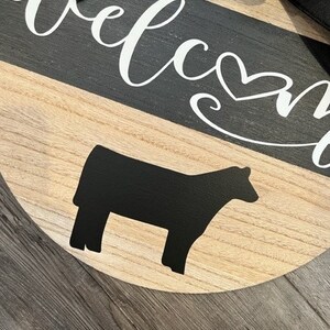 Welcome Door Sign, Barn Sign, Show Animals, Livestock Show Sign, Fair ...