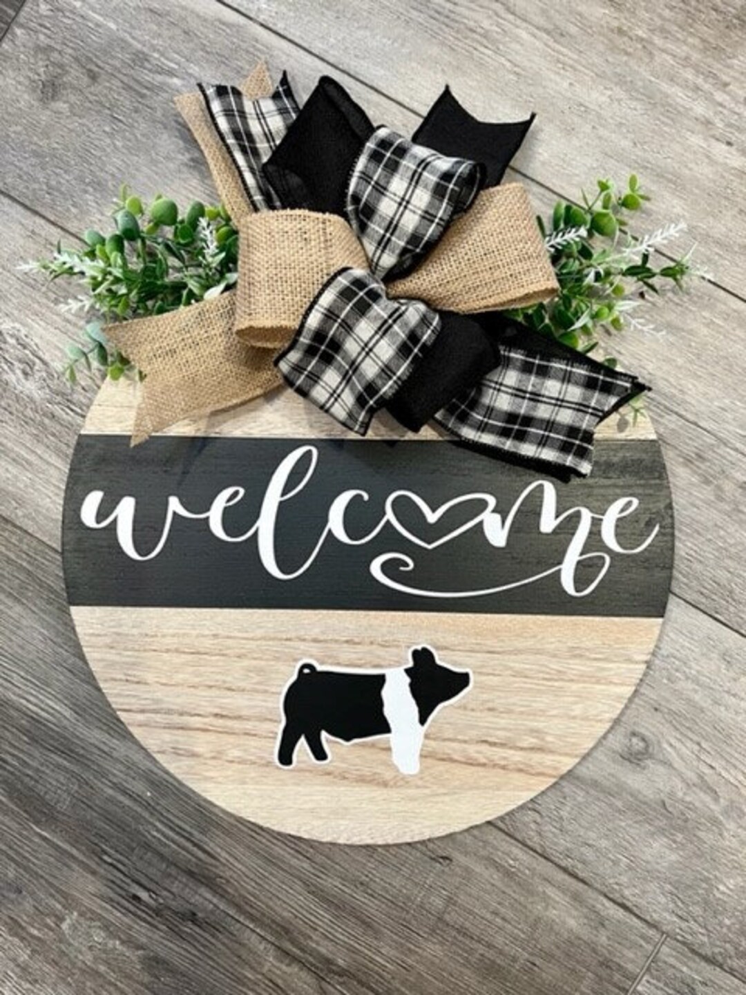 Welcome Door Sign, Barn Sign, Show Animals, Livestock Show Sign, Fair ...
