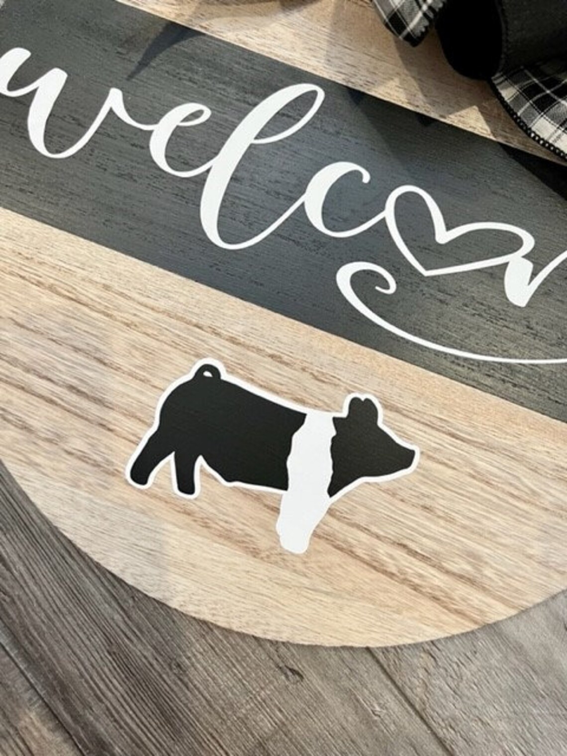 Welcome Door Sign Barn Sign Show Animals Livestock Show - Etsy