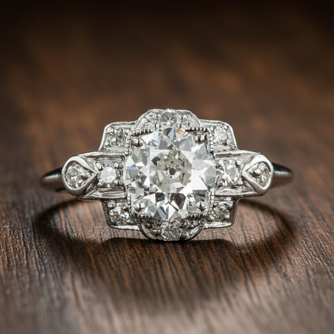 Mid Century Engagement Rings