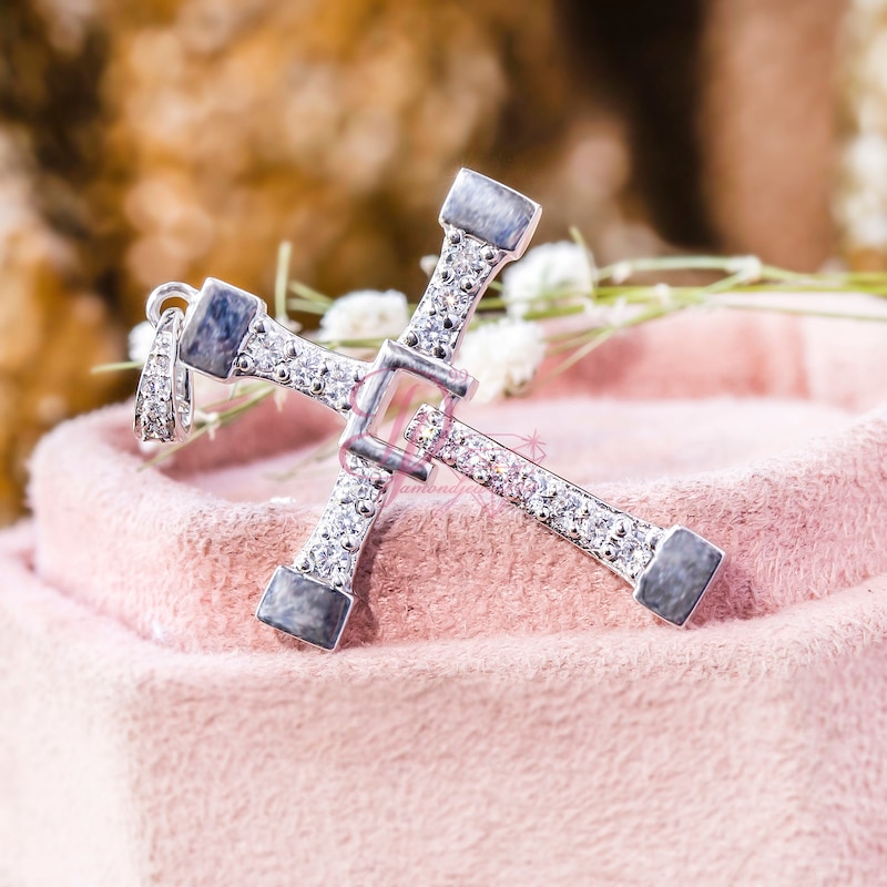 Fast and Furious Cross Necklace - Etsy