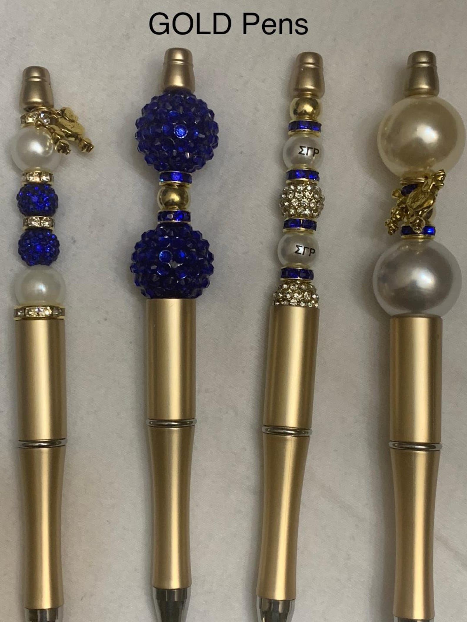 Gold Beadable Pens - Etsy