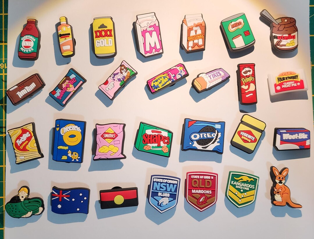 Aussie Classics CROC Style Charms 1 28 price is Each Charm Not the Full ...