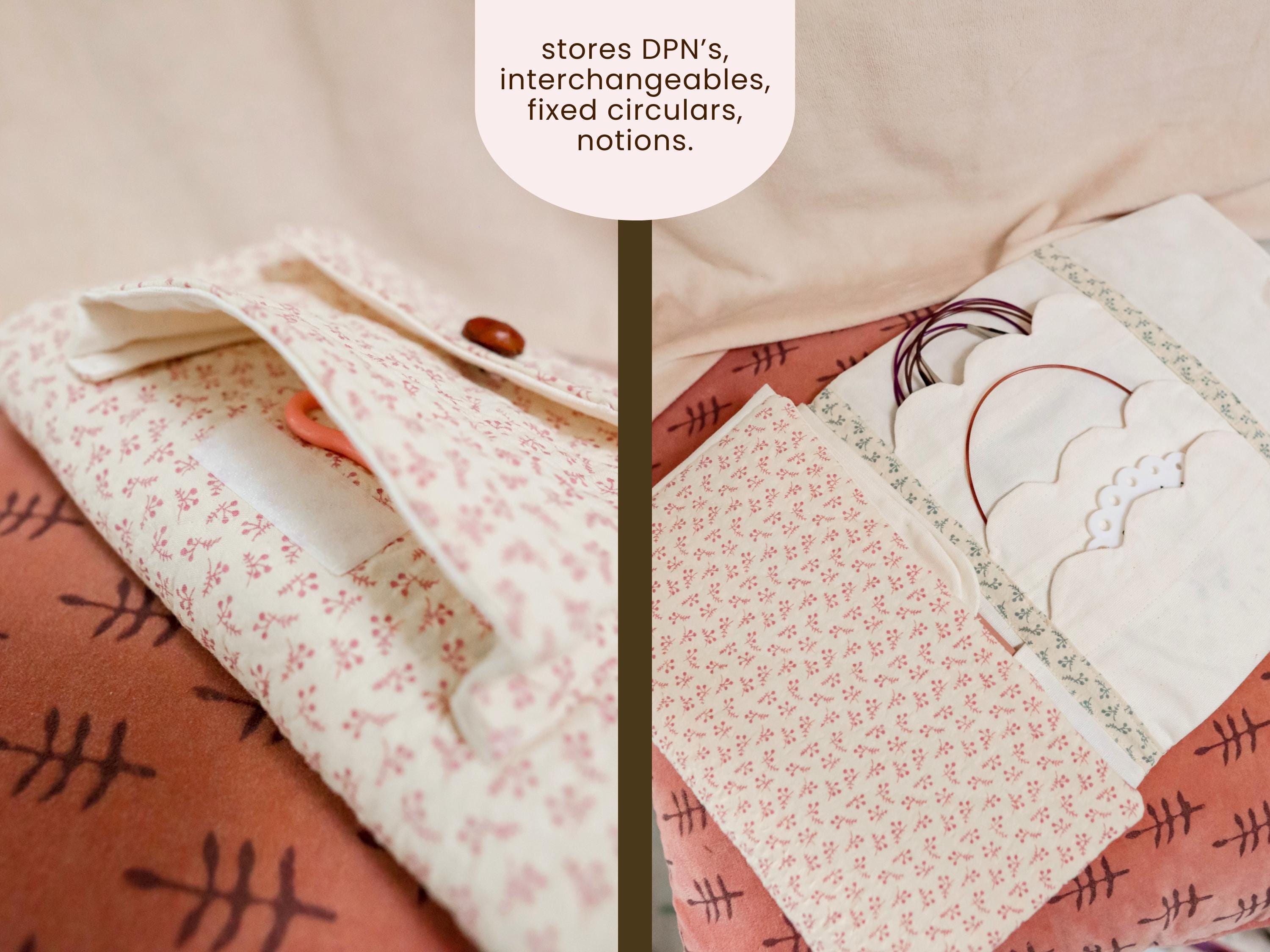 Needle Case Sewing Pattern PDF English Pattern Youtube Tutorial Mipi ...