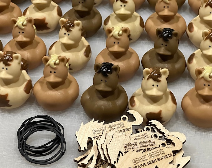 Bucked Bronco Duck Tags Available With Horse Ducks. Perfect for Buckin ...