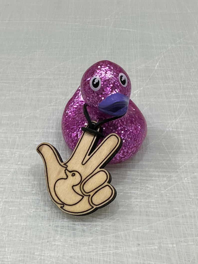 Bulk 75 Custom Duck Duck Tags With Rubber Bands Perfect for - Etsy