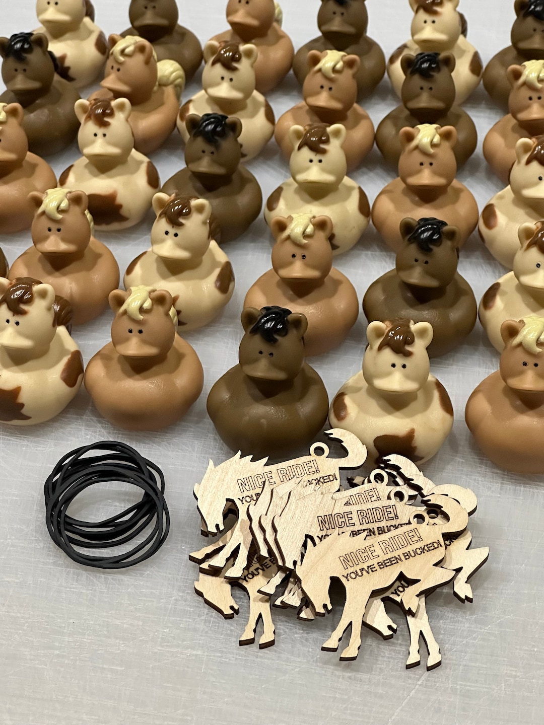 Bucked Bronco Duck Tags Available With Horse Ducks. Perfect for Buckin ...