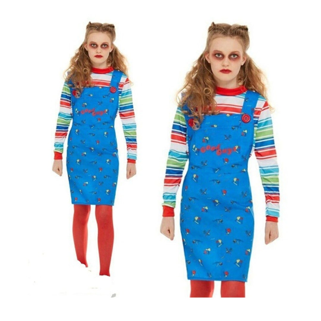 Girls Chucky Costume Chucky Girls Costume Chucky Costume - Etsy