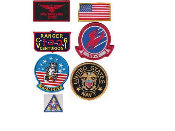 Top Gun Maverick Patches