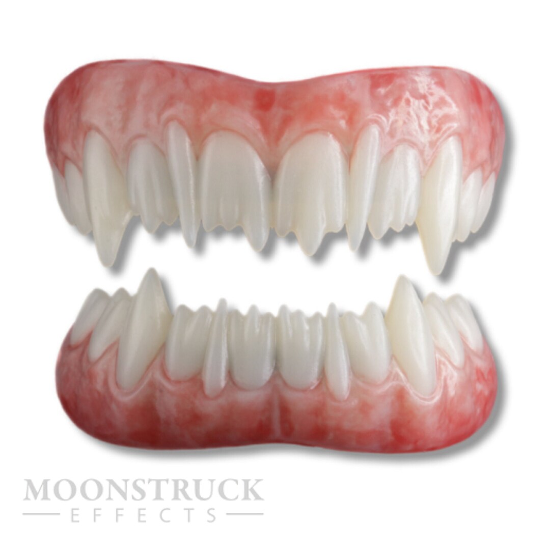 Demon Fangs Demon FX Teeth Prosthetic Fangs Prosthetic - Etsy