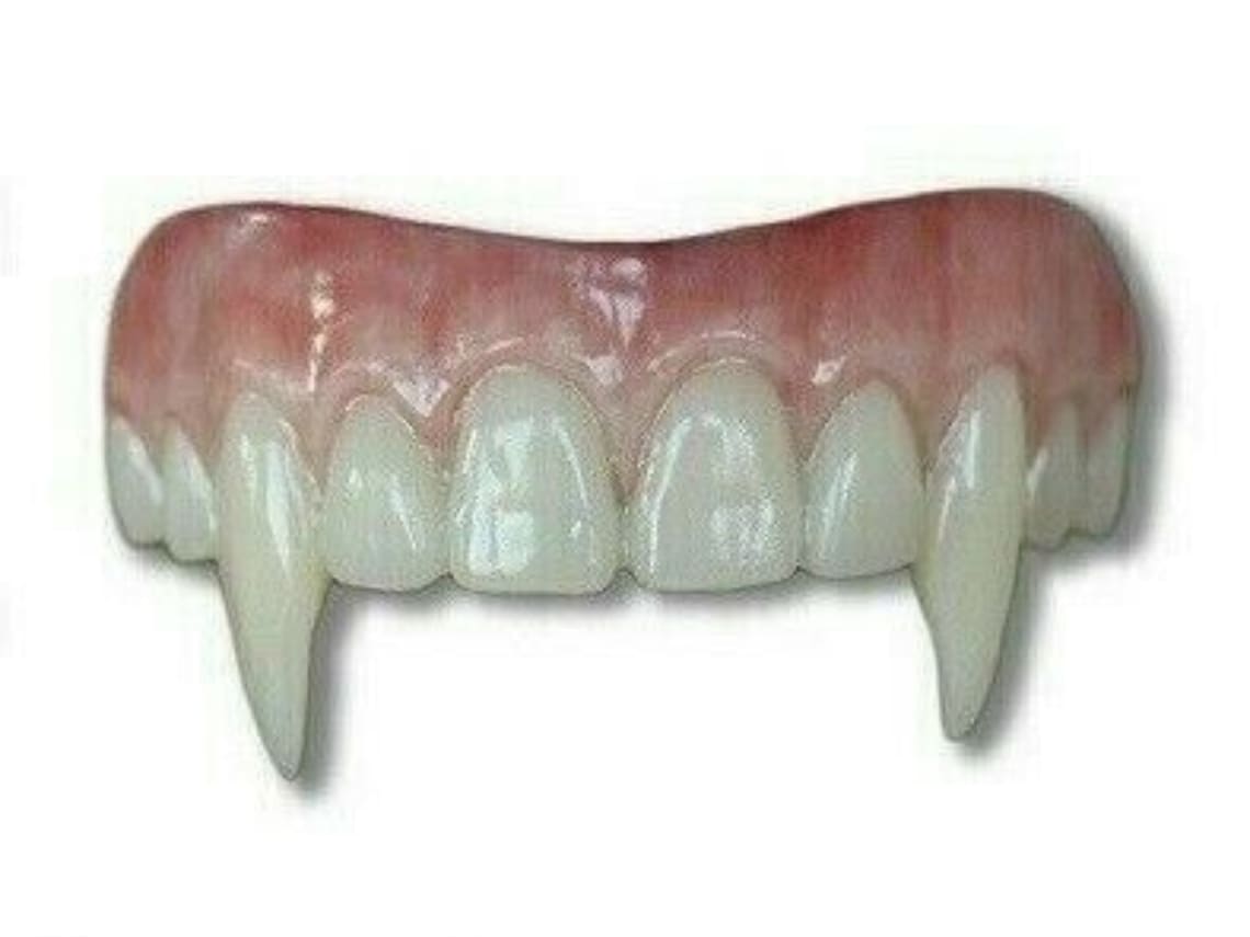 Dracula Vampire Prosthetic Fangs Vampire Dental Upper - Etsy