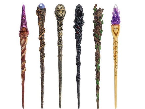 Wizard Warlock Witch Wand Halloween Wands for Cosplay - Etsy
