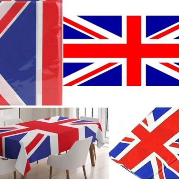 Union Jack Tablecloth - Etsy