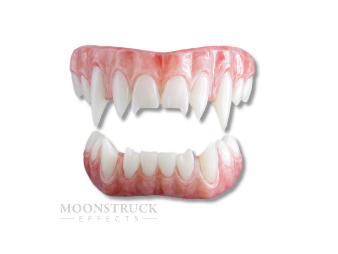 Werewolf Teeth Werewolf Fangs Realistic Wolf Fangs Prosthetic Wolf Teeth Halloween Fangs