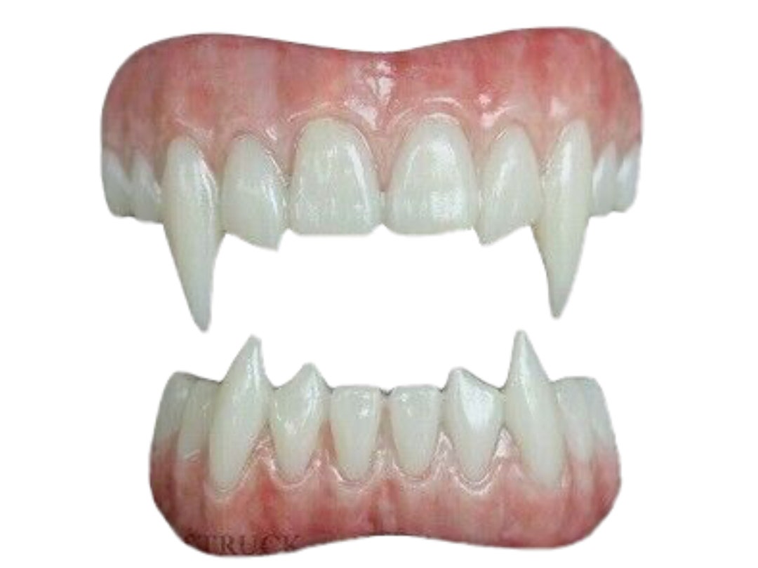 Vampire Fangs , Vampire Teeth , Realistic Fangs , Fang Dentures , LARP ...