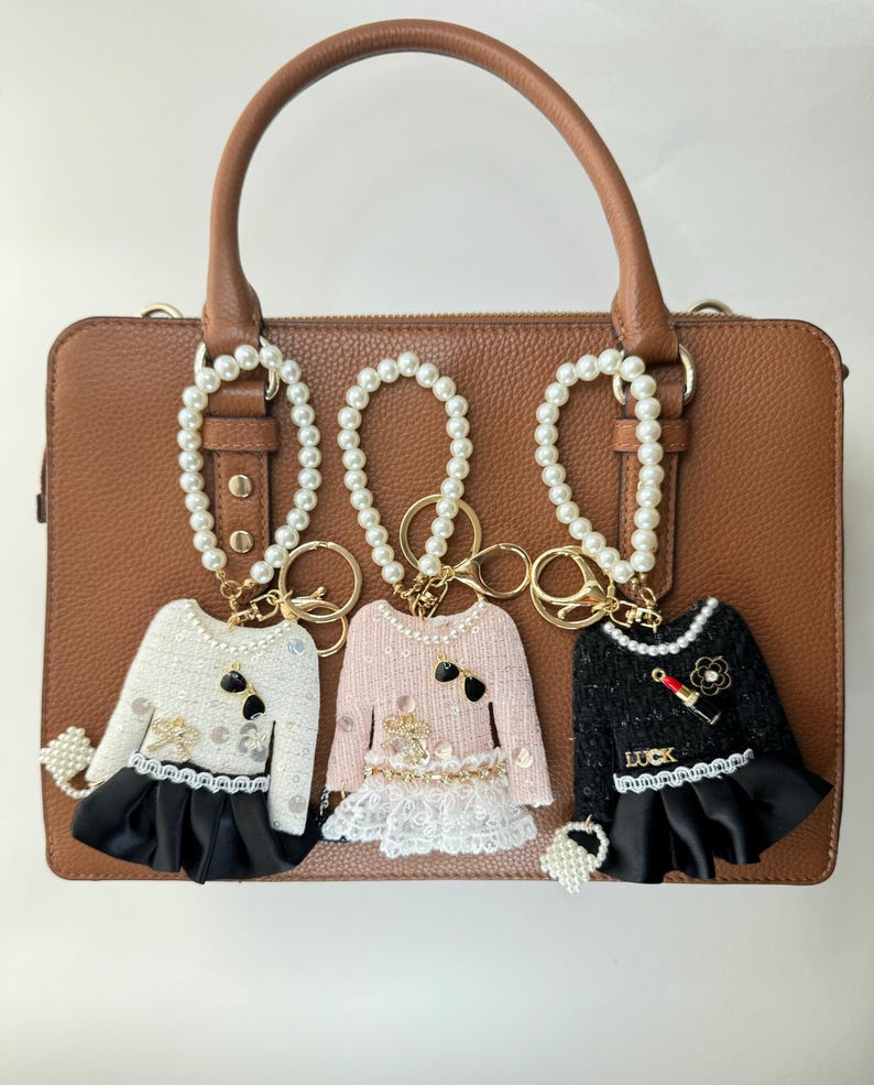 Outfit Keychain With Accessories - Etsy