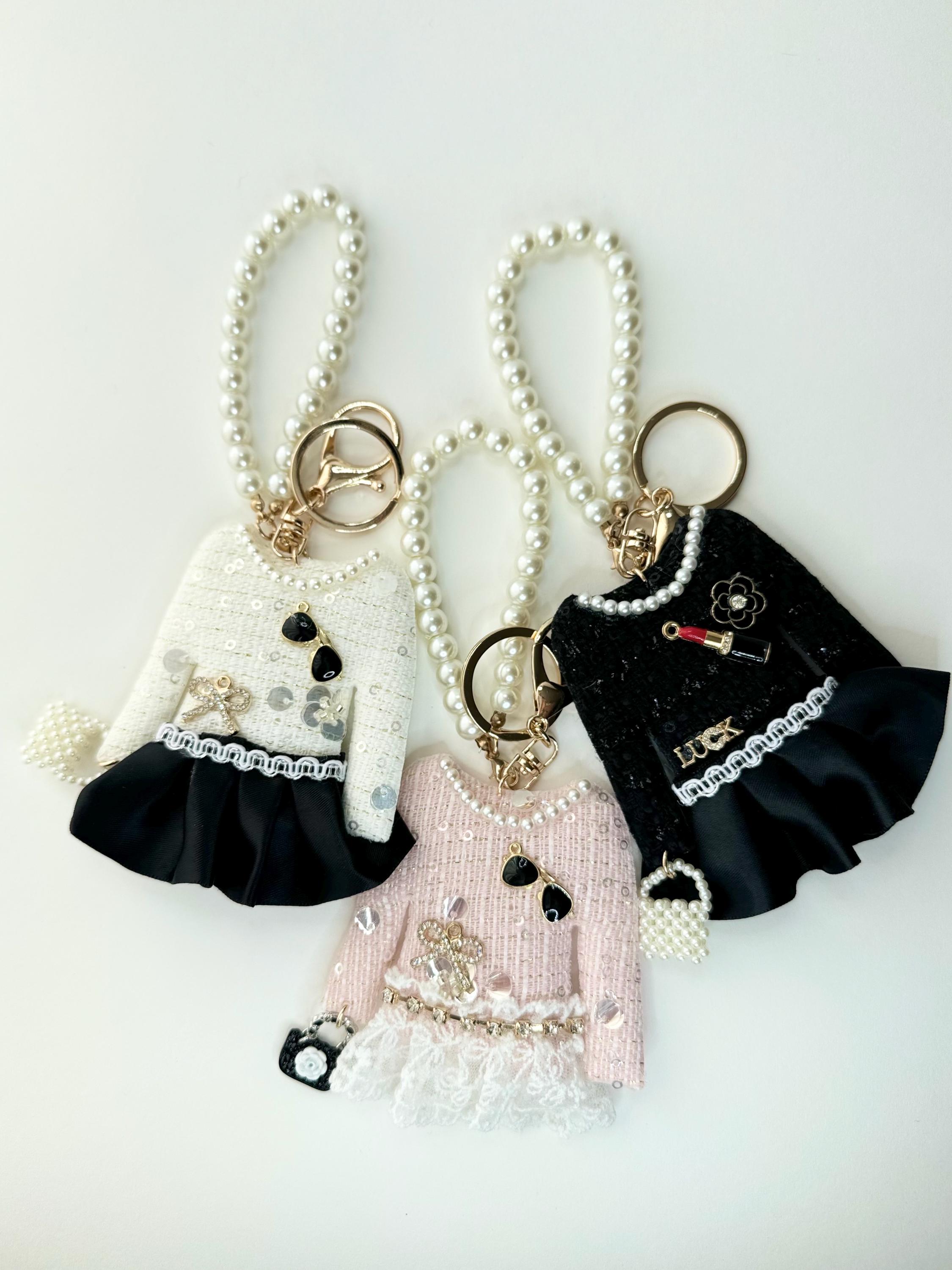 Outfit Keychain With Accessories - Etsy