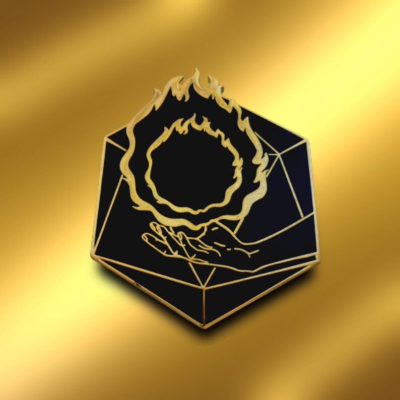 Spell Inspired Enamel Pins DND Pins TTRPG Pins - Etsy