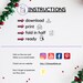 Chinese English Bilingual Christmas Cards | Digital Download Xmas Cards ...