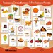Thanksgiving Chinese Vocabulary Montessori 3-part Flashcards for Kids ...