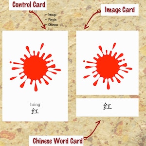 Colors Chinese Learning Flashcards for Kids • Chinese Learning Print ...