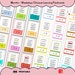 Learn Chinese Vocabulary Months-weekdays Montessori 3-part Chinese ...