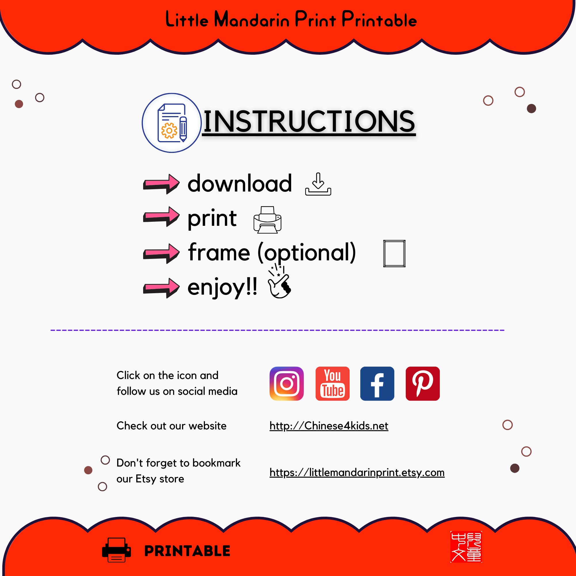 Chinese Food Chinese Learning Montessori 3-part Flashcards for Kids ...