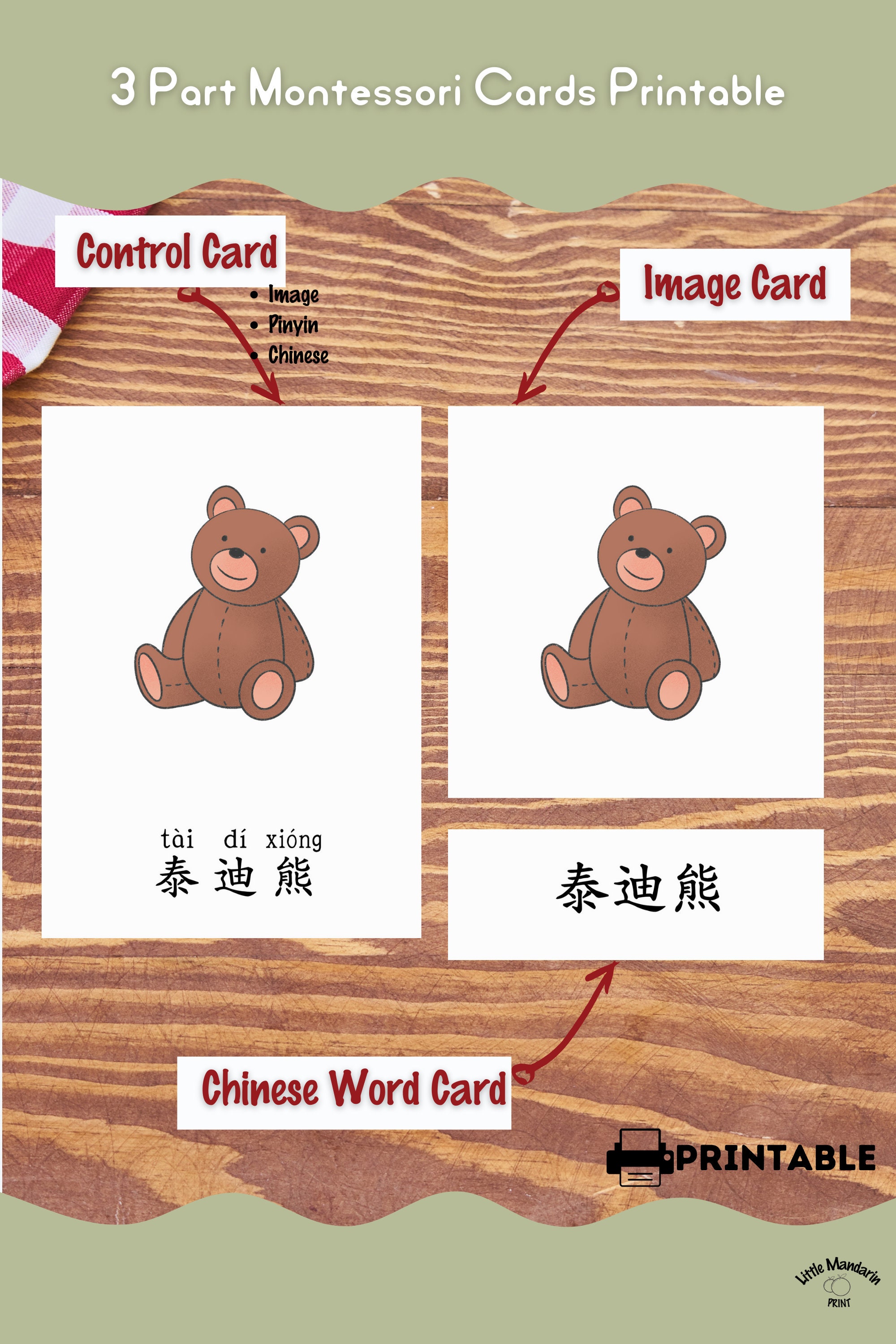WEATHER Chinese Learning Flashcards for Kids • Chinese Learning Print ...