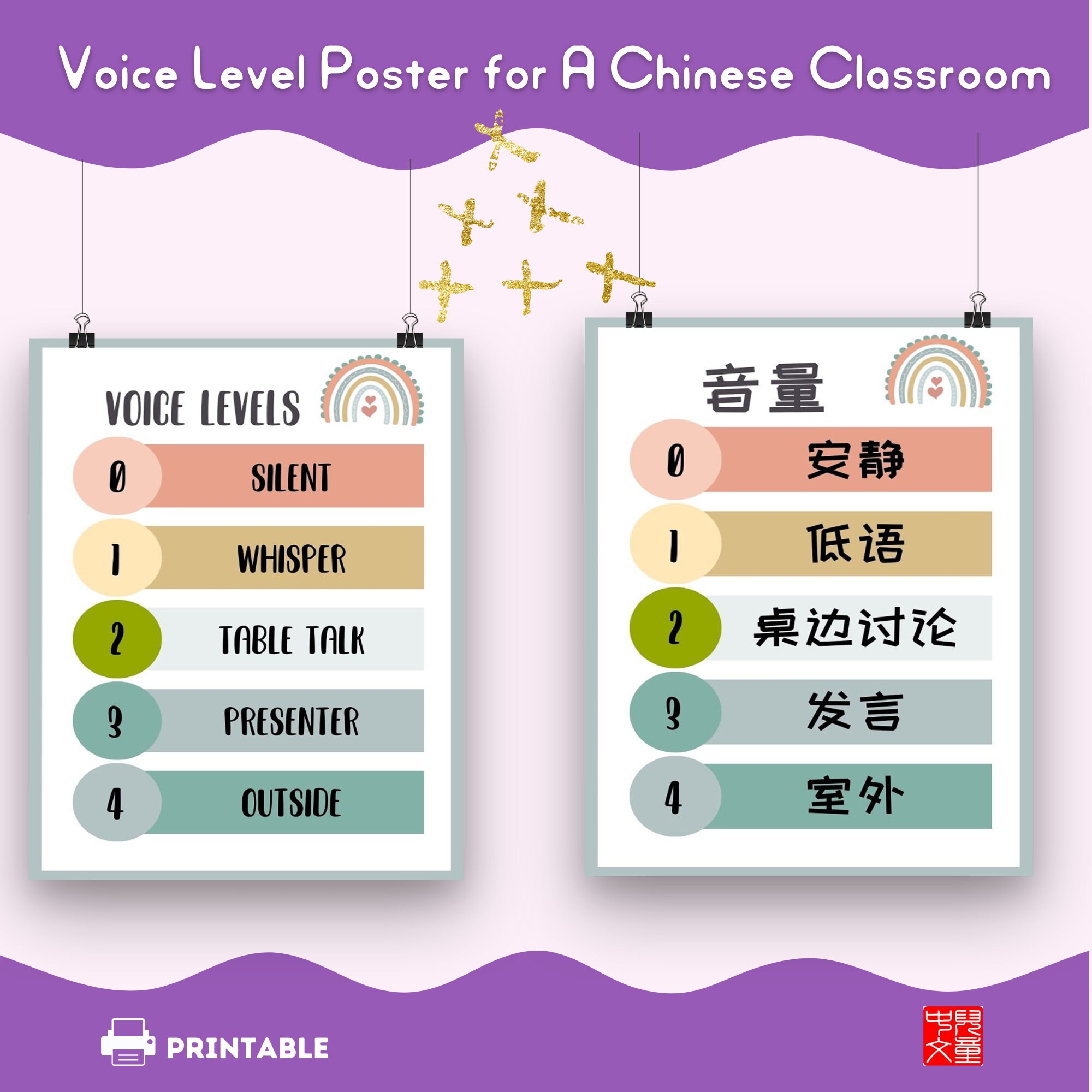 Chinese Classroom Setup Pack for Busy Teachers | Chinese Learning ...